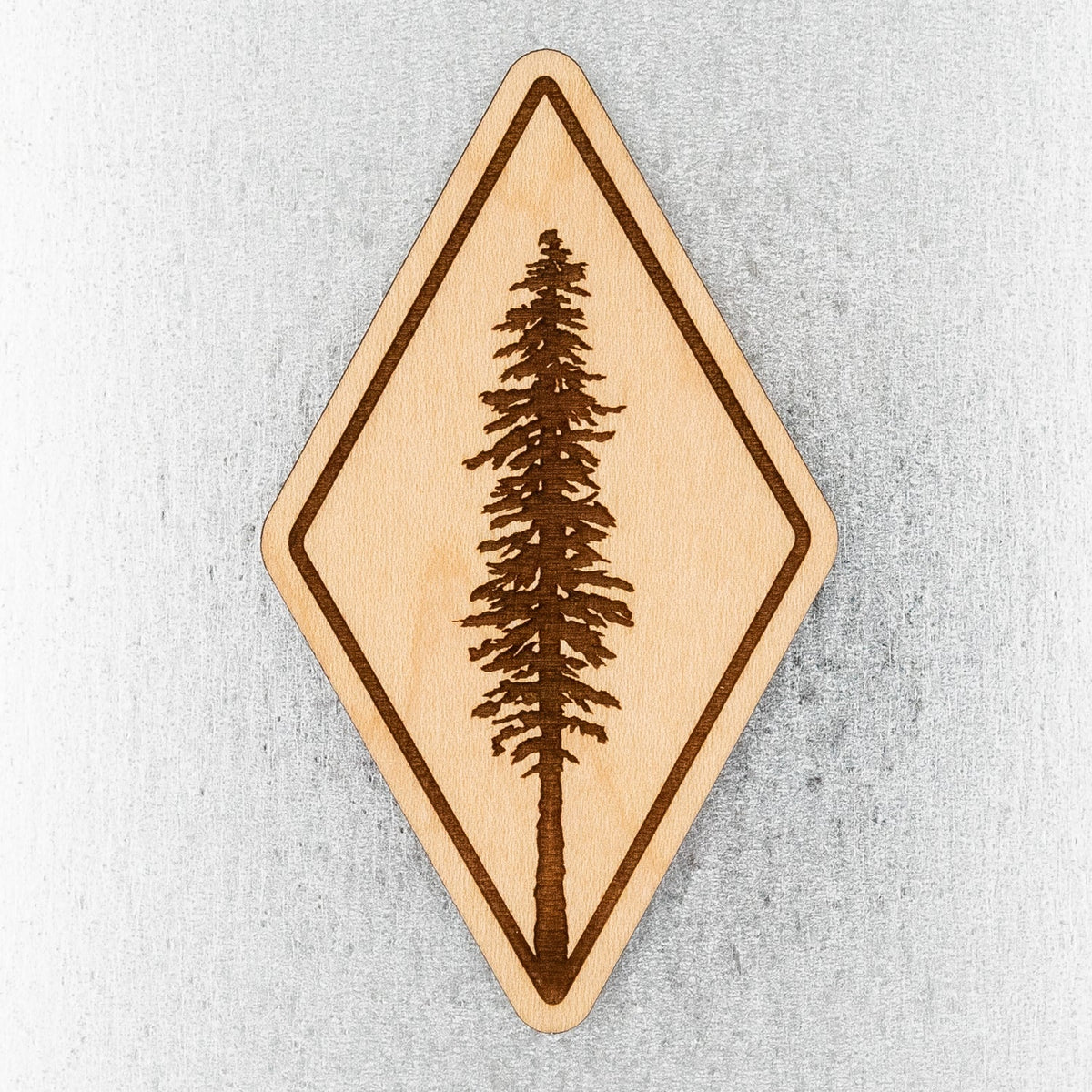 Giant Tree Wood Magnet – Steamer Lane Design