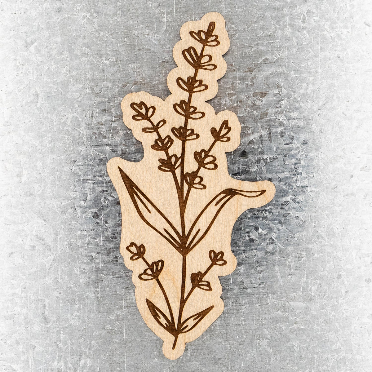Lavender Wood Magnet – Steamer Lane Design